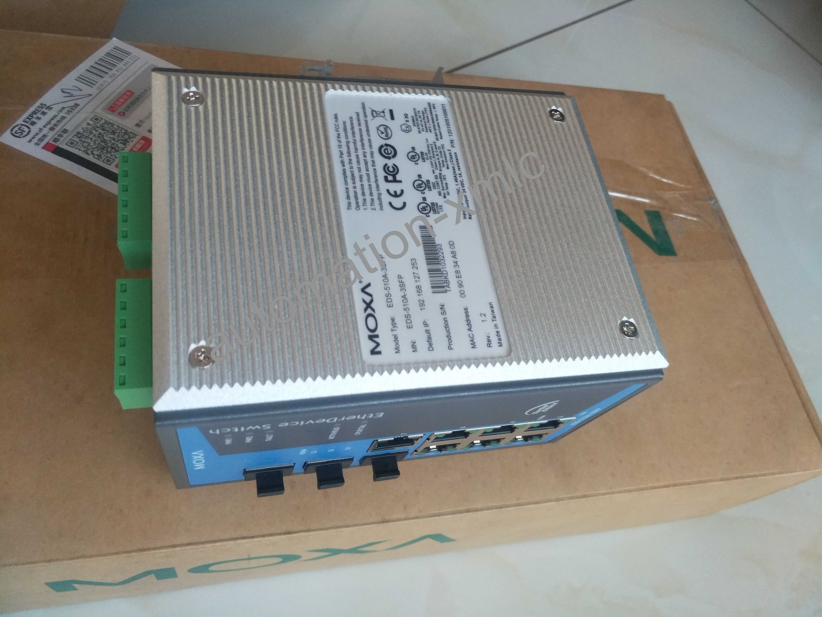 Moxa EDS-510A-3SFP Ethernet Switch for sale online | eBay