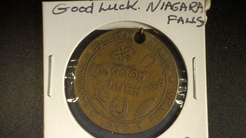 GOOD LUCK TOKEN - NIAGARA FALL ONTARIO CANADA | eBay