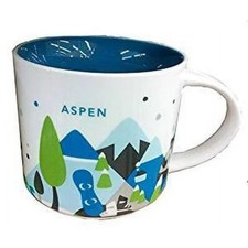 You Are Here – Aspen – Starbucks Mugs