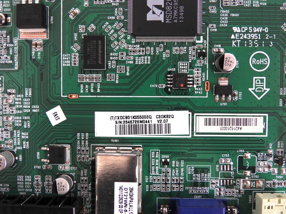 NEC E554 Main Board TXDCB01K055 | eBay