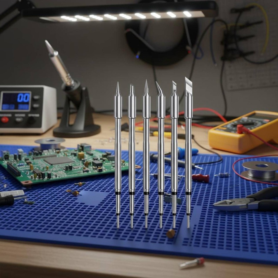 6 Pieces HS-02 Soldering Tip Long-Lasting Tool Part Quick Installation ...
