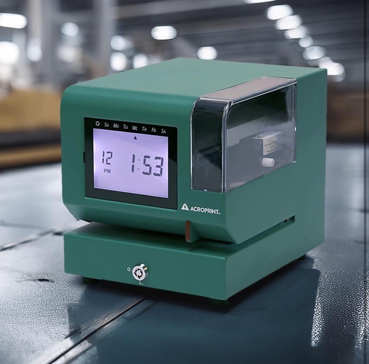 Acroprint M150MC4 Heavy Duty Digital Time Recorder Steel Construction ...