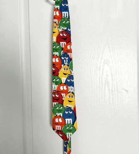 Vintage M&M's Brand Tie Novelty M&M Chocolate Candies Necktie Colorful ...