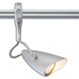 Nora Lighting NRS11-101S Argon Curved Arm Track Monorail Head for sale ...