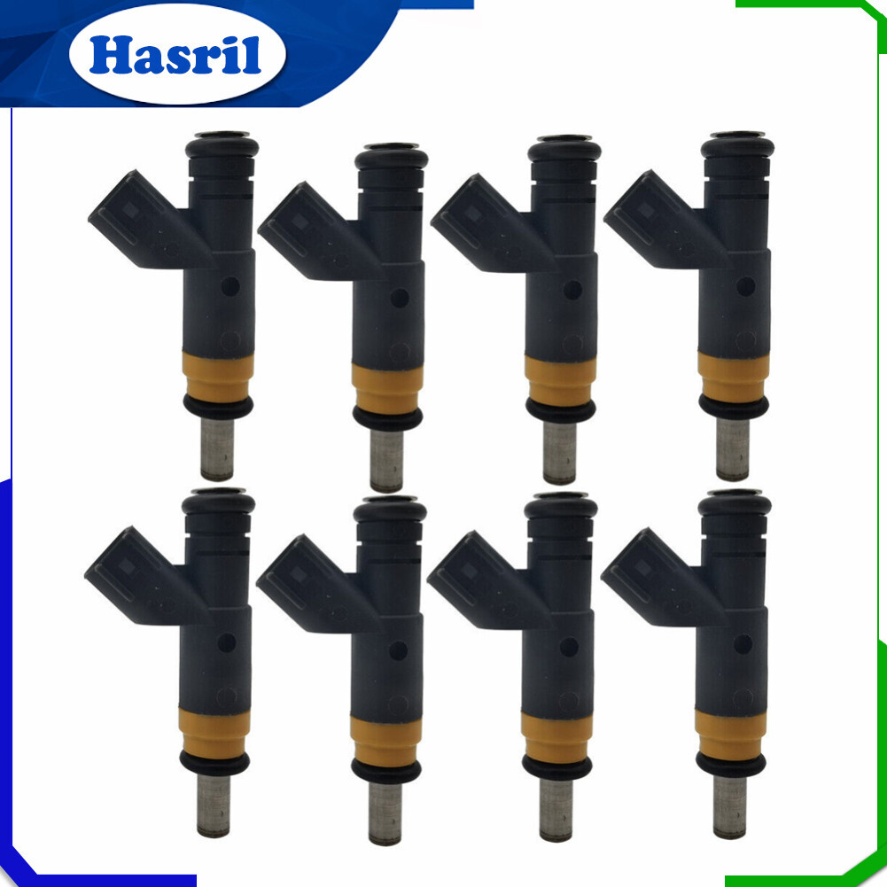 8PCS Fuel Injector For Jeep Grand Cherokee Dodge Charger Ram Chrysler ...