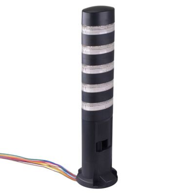 Red/Yellow/Blue/Green/White Clear Stack Light LED Sounder Flasher ...