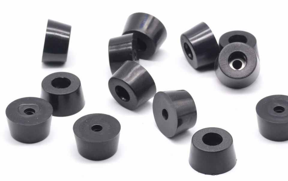 1” Diameter x 1/2” Height Rubber Bumper 1" Rubber Feet Various Package ...