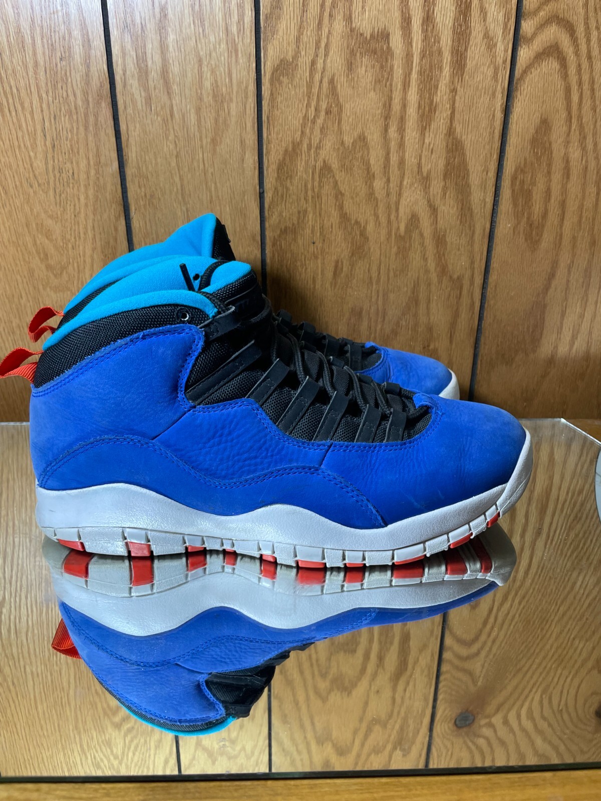 Nike Jordan 10 Retro Tinker High Top Sz 9.5 Sneakers Basketball Shoes ...