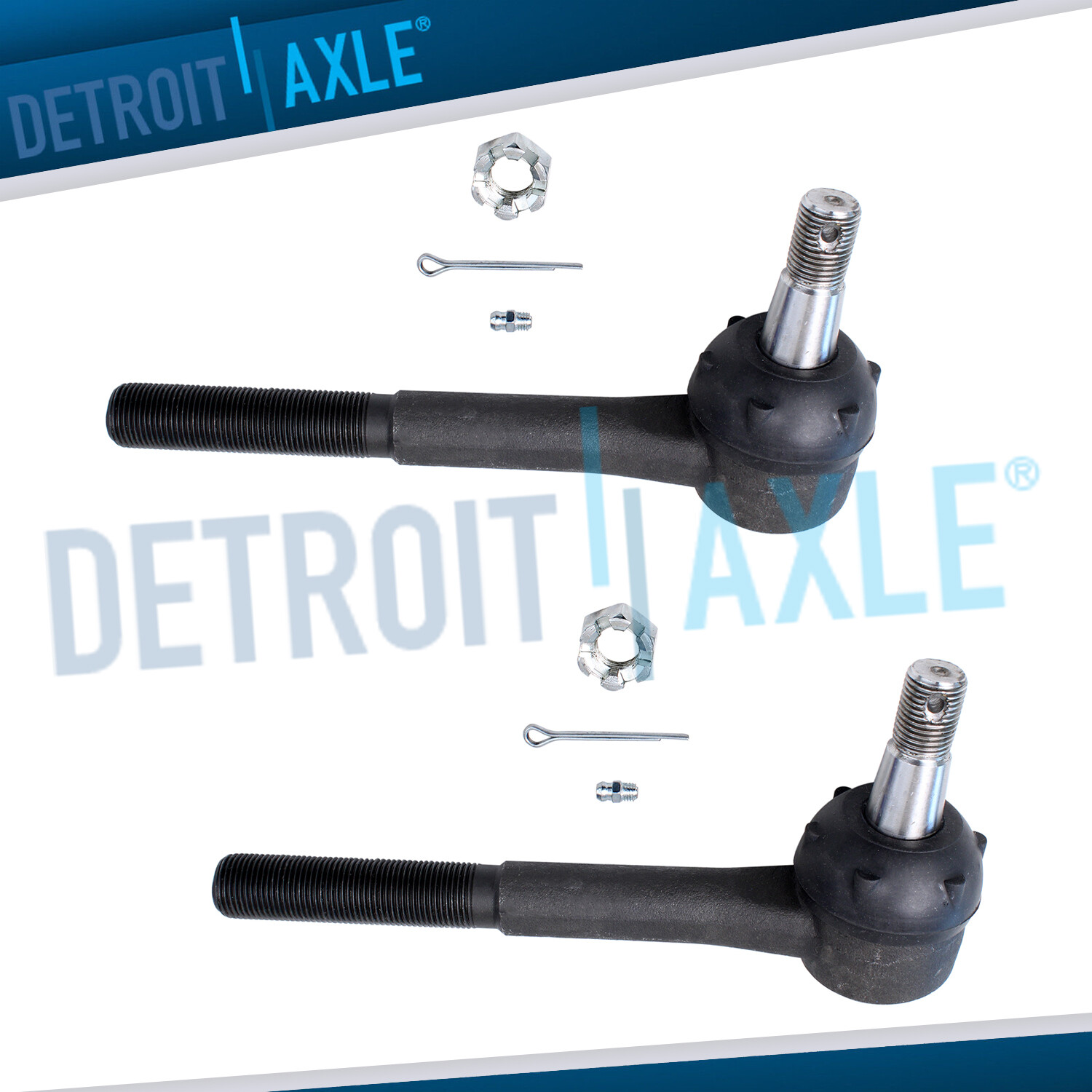 Both (2) Front Outer Tie Rods for Chevrolet C10 C20 C30 G10 G20 G30 P10 ...