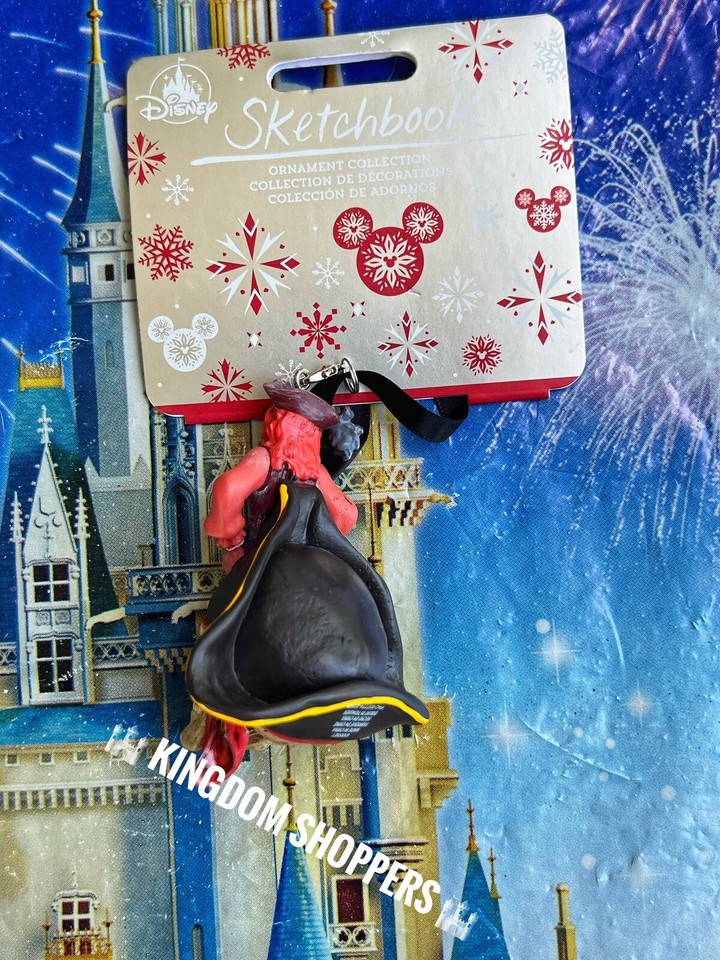 2023 Disney Redd Pirates of the Caribbean Redhead On Skull Sketchbook ...