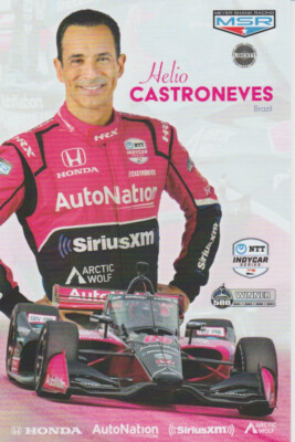 2022 Helio Castroneves AutoNation "1st Version" Honda Indy Car B/B Hero ...