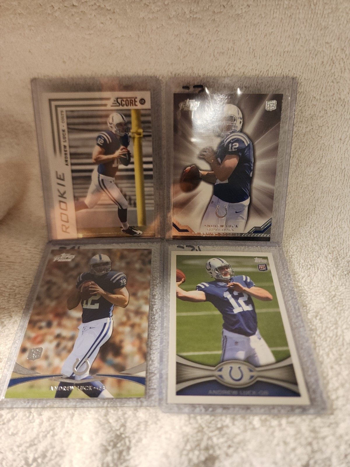 2012 4 Card Lot Andrew Luck Rd Cards | eBay