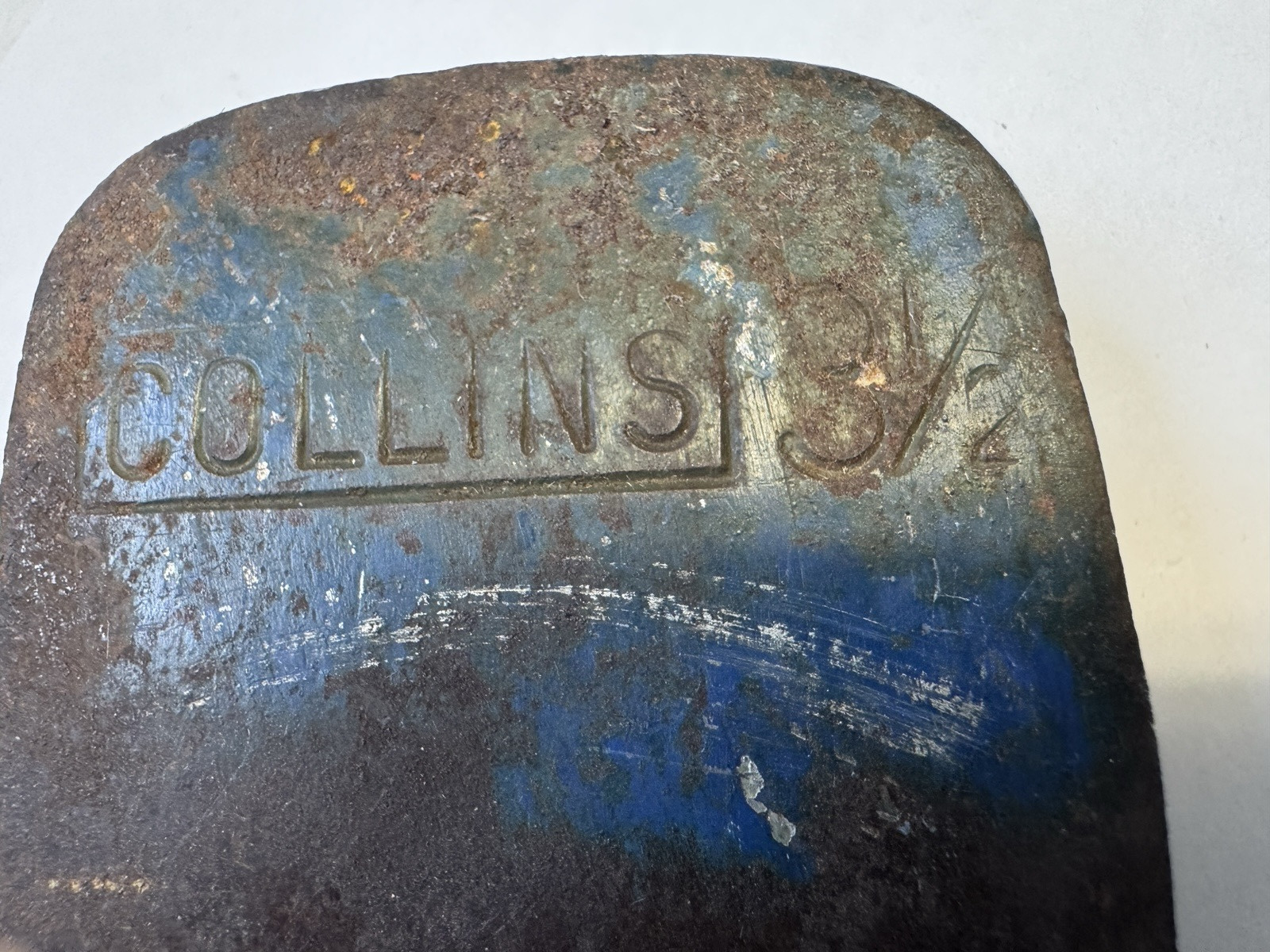 Vintage Old Original 3 1/2 Lb Single Bit Axe Head Hand Tool Stamped ...