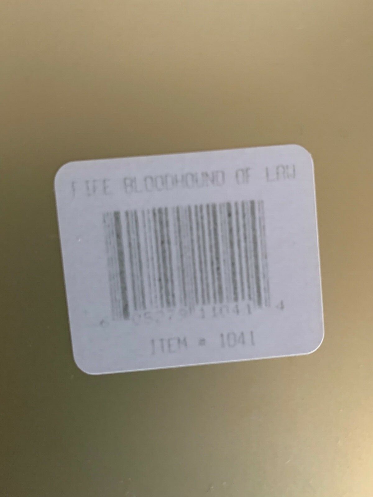 Barney Fife Bloodhound of the Law Tin Metal Sign Andy Griffith Show Don ...