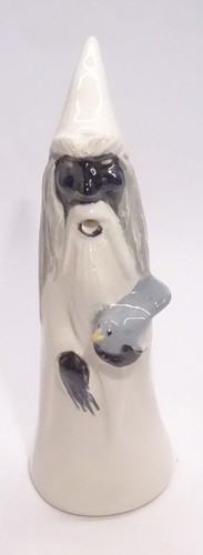 Stuart Bass Pie Bird Funnel Vent * Wizard Holding Bluebird * made in ...