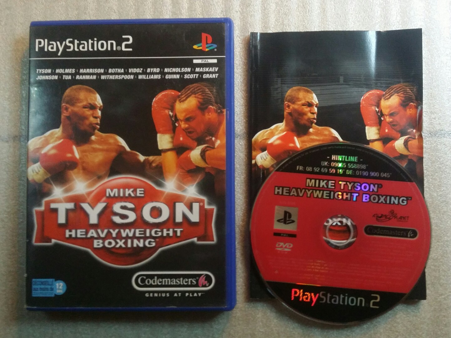 Mike Tyson Heavyweight Boxing PlayStation 2 PAL - Prix - Photo ...