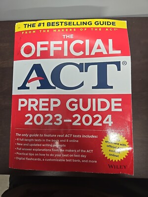 The Official ACT Prep Guide 2023-2024 9781394196500| eBay