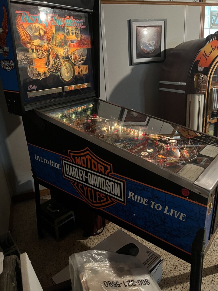 Bally Harley Davidson Pinball The Original Harley Pinball | eBay
