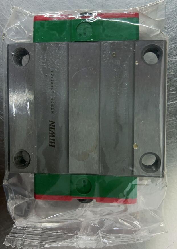 New Hiwin HGW25CC Flange Block HGW25 Series 25mm FAST FREE SHIP 1 YEAR ...