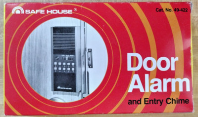Radio Shack Safe House Door Alarm and Entry Chime 49-422 | eBay
