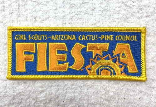 PATCH GSA Girl Scouts Arizona Cactus Pine Council Fiesta Rising Sun | eBay