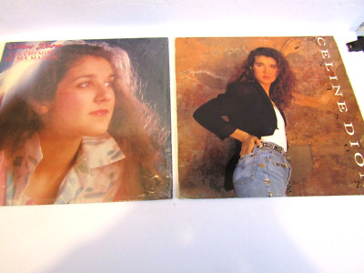 2-LP-LOT-CELINE DIONE-LES CHEMINS DE MA MAISON-SHRINK & UNISON-LTD ...