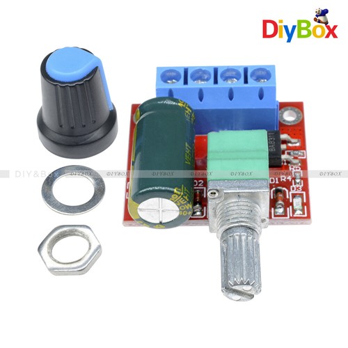 [2PCS] 4.5V-35V 0-5A 20khz LED PWM DC Motor Controller Speed Regulation ...