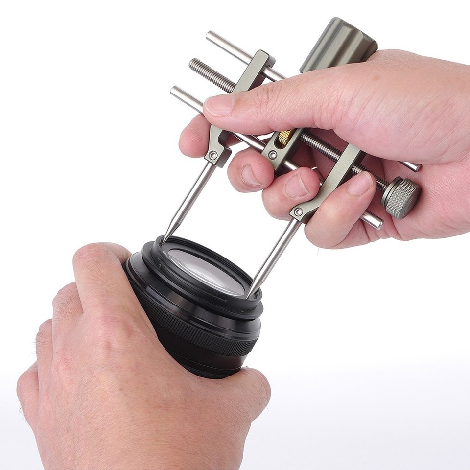 Camera Lens Repair Tool With Fine Adjustment Knob Stainless Steel ...