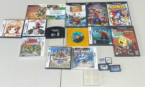 Nintendo/gamecube/DS/wii/ Nintendo/gameboy Advance 3ds Lot Of 17 | eBay