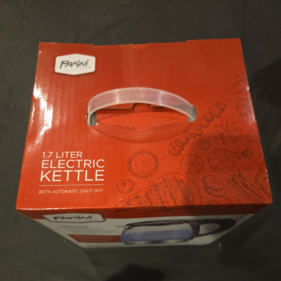 PARINI COOKWARE 1.7 ELECTRIC KETTLE WITH AUTOMATIC SHUT-OFF BRAND NEW ...