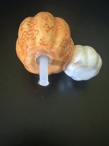 Nora Fleming Double Pumpkin Embossed Leaves Plate Charm Fall Decor ...