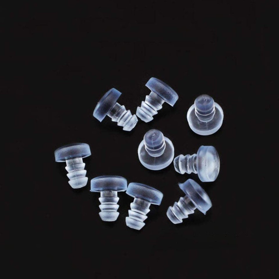 100 Pcs Anti-collision Rubber Particle Soft Cabinet Door Bumpers | eBay UK