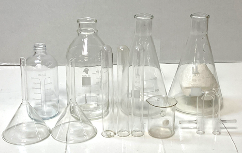 Glass Lab Equipment Lot - Karter Pyrex & Amsco Brands | eBay