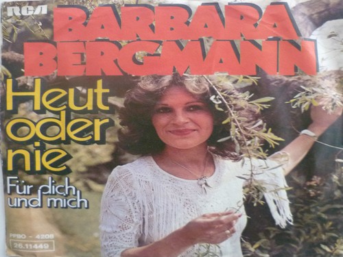 7" 1976 RARE ! BARBARA BERGMANN Heut oder nie / MINT- | eBay