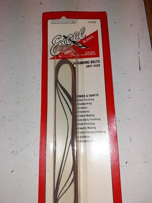 EXCEL SANDING STICK BELTS PACK OF 5 GRIT 320 EXCEL 55682 | eBay UK