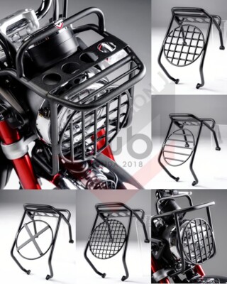 FOR HONDA MONKEY 125 FRONT RACK LUGGAGE + HEADLIGHT GUARD 2017 - 2025 ...