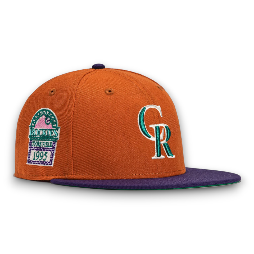 New Era Colorado Rockies Cactus Fruit 59FIFTY Fitted Hat 95 Stadium ...