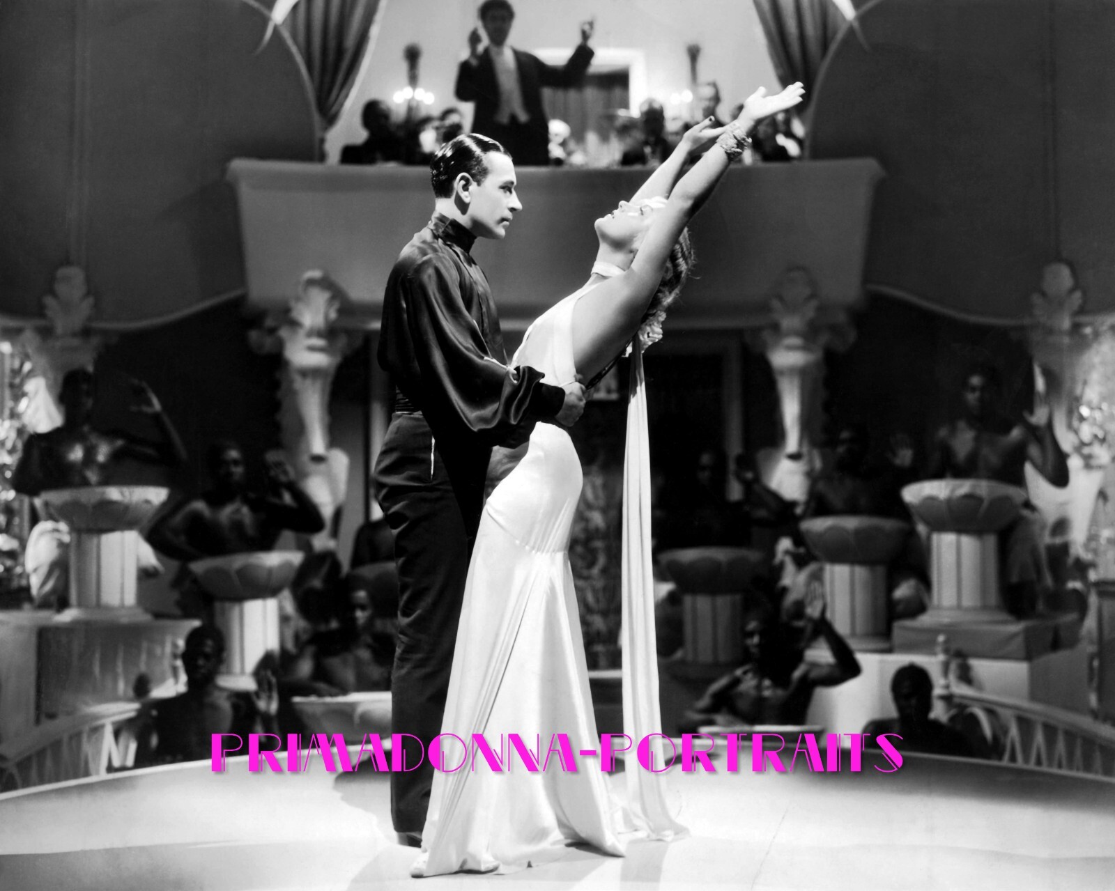 CAROLE LOMBARD & GEORGE RAFT 8x10 Lab Photo 1934 "BOLERO" Dancing ...