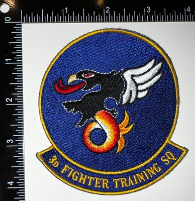 USAF 3rd Fighter Training Squadron Patch | eBay