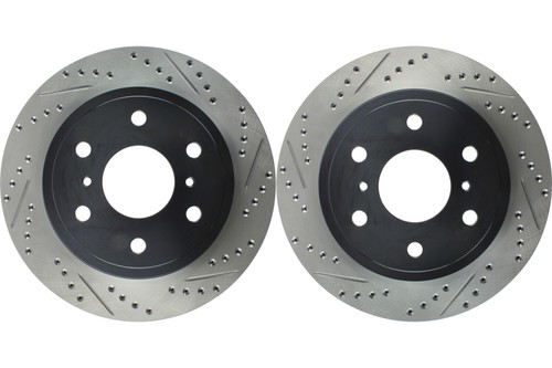 Rear PAIR Stoptech Disc Brake Rotor for 2007-2014 GMC Yukon XL 1500 ...