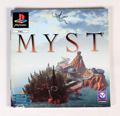 Notice MYST Sony Playstation PS1 Eur | eBay