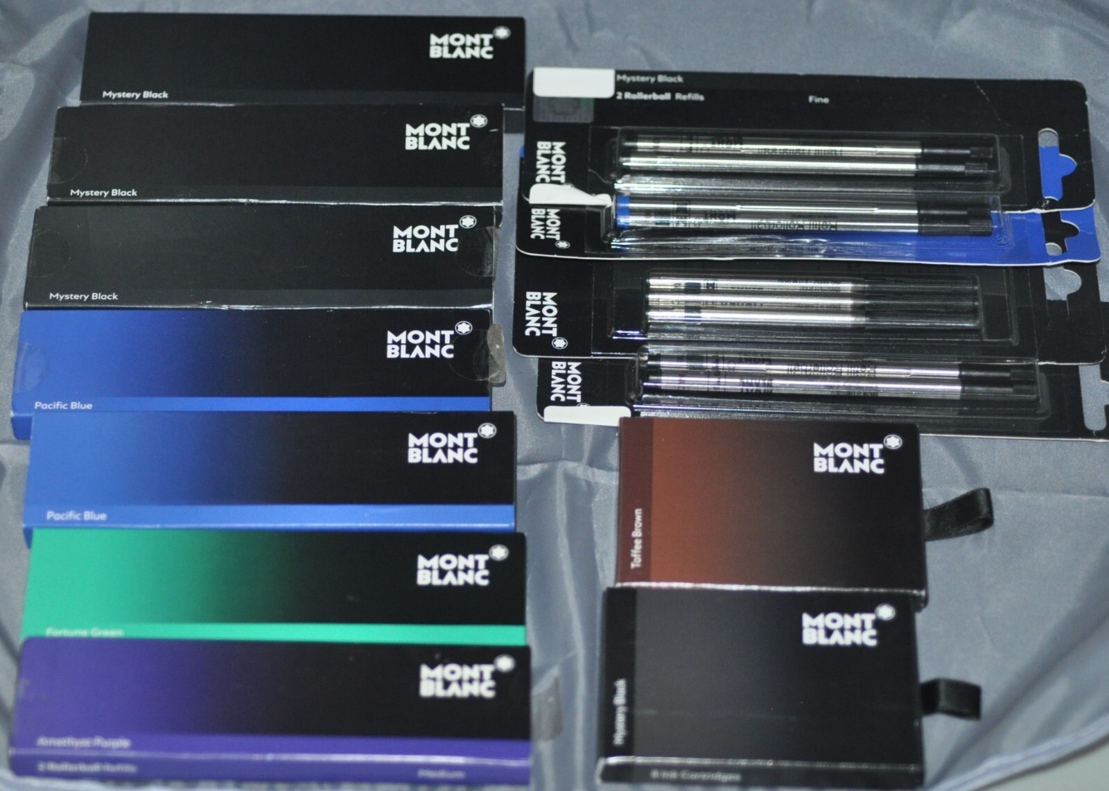 Montblanc Pen Ink Refills Cartridges Fineliner Rollerball Ballpoint ...