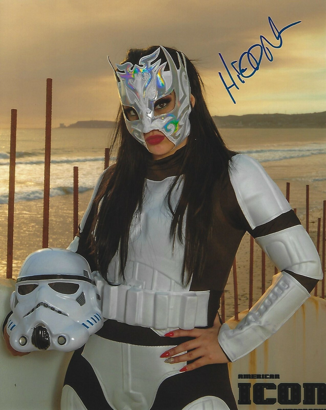 La Hiedra Signed 8x10 Photo AAA Lucha Libre Star Wars 1977 Storm ...