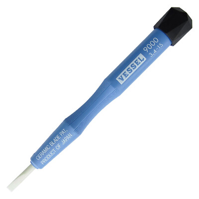 VESSEL No.9000 (Slotted 3.4 x 15) Ceramic Adjuter Screwdriver | eBay