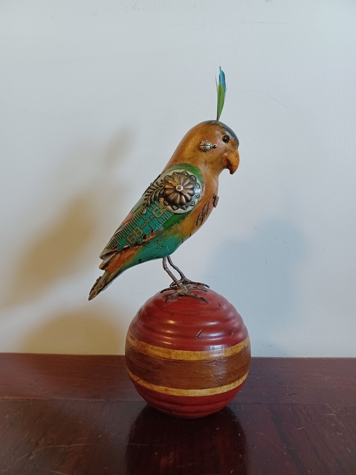MULLANIUM Small Parrot on Croquet Ball by JIM & TORI MULLAN | eBay