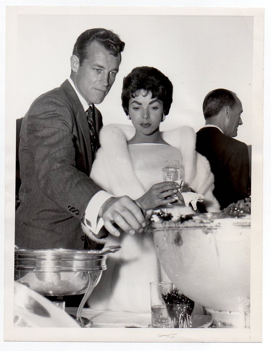 GUY MADISON actress wife SHEILA CONNOLLY Vintage ORIG PHOTO Handsome ...