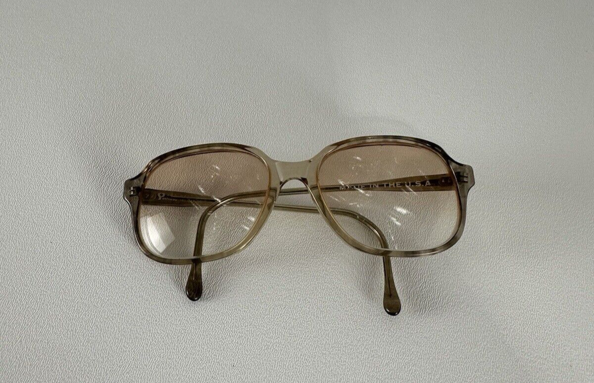 RARE 70s Pathway Butterscotch Eye Glass Frames Vintag… - Gem