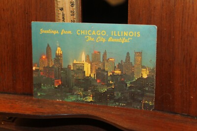 Vintage Postcard Greetings From Chicago Illinois "The City Beautiful ...