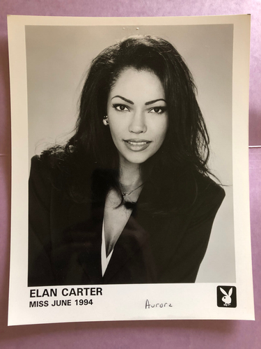 Elan Carter , Playboy Playmate , vintage publiciy press headshot photo ...