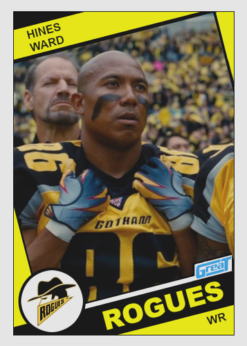 HINES WARD MOVIE MAGIC BATMAN THE DARK KNIGHT RISES 84B | eBay